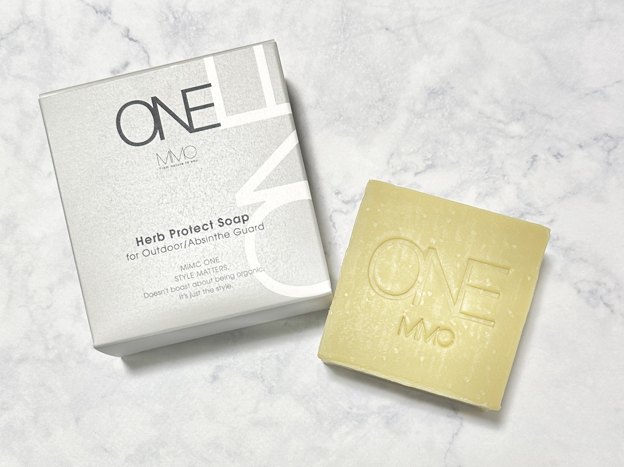 MiMC ONEのハーブ石鹸ですこやかな肌に